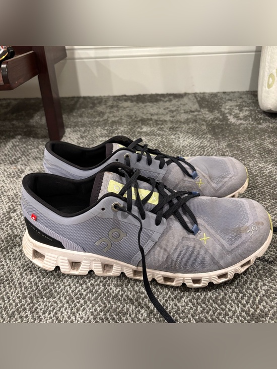On Running | Shoes | On Running Cloud X 3 Nimbus White Athletic Running ...